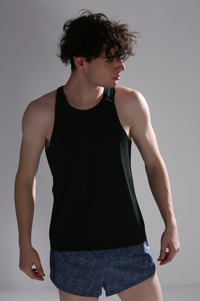 Men's Flex Running Singlet – Lightweight, Breathable & Stretchable